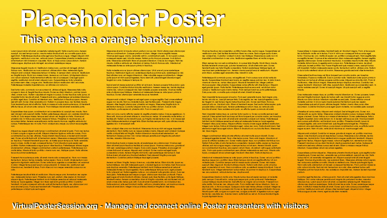 Demo Conference 2021 - Virtual Poster Session